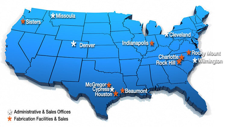 Our Locations | Metalforms