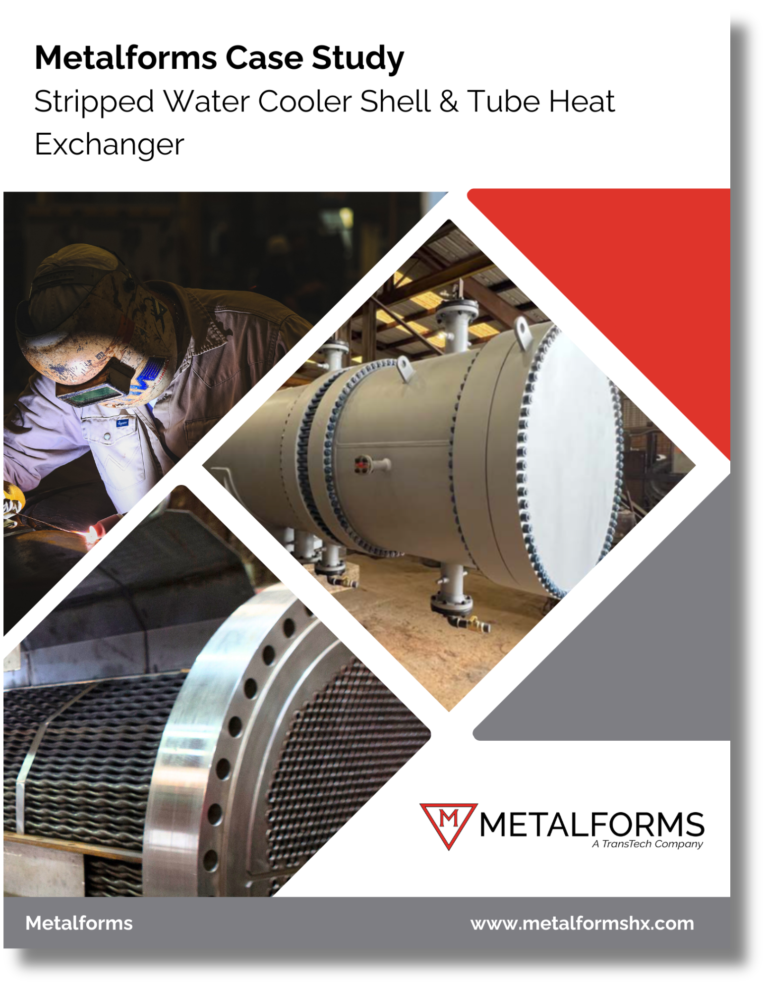 Stripped Water Cooler & Shell HX - Thank you | Metalforms