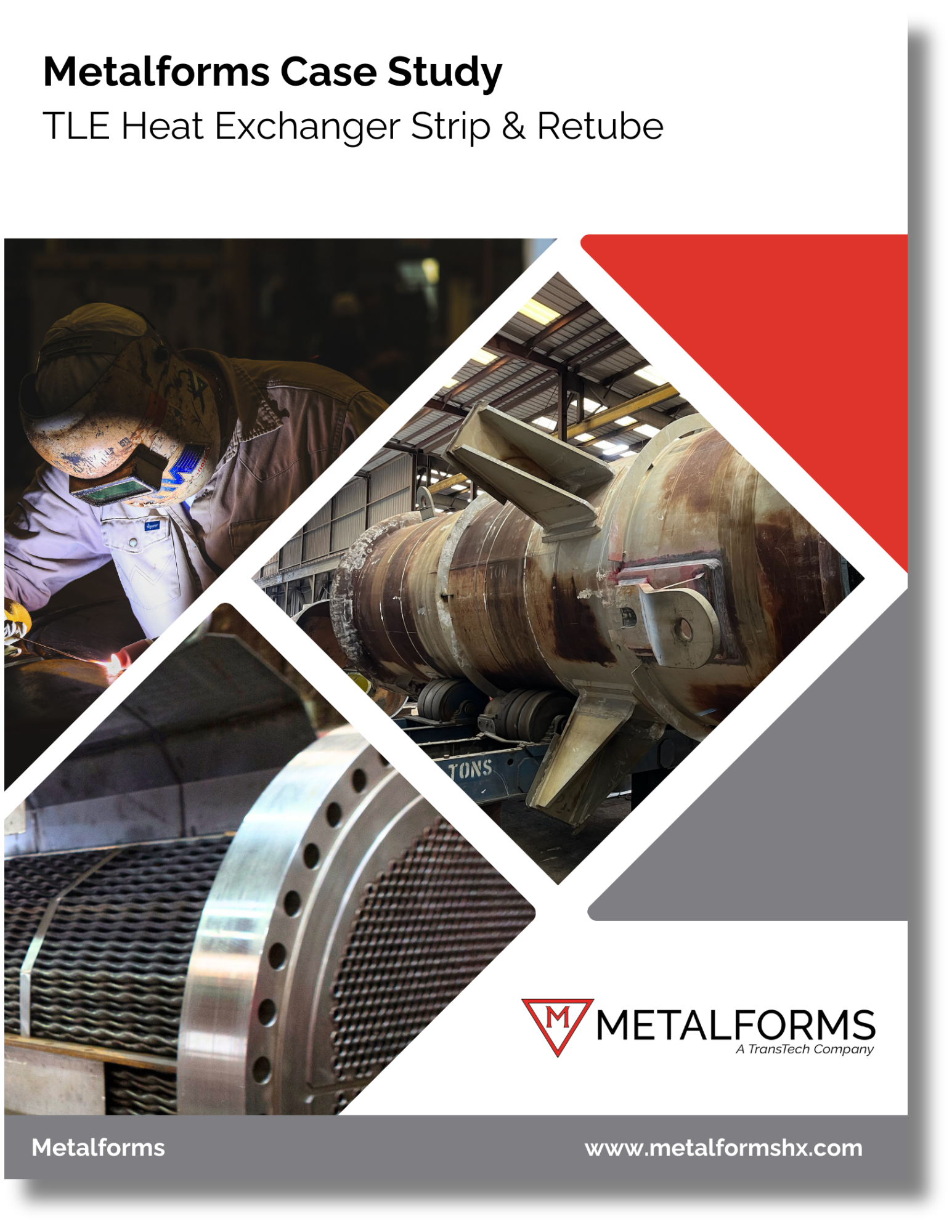 TLE Heat Exchanger Strip & Retube - Case Study | Metalforms